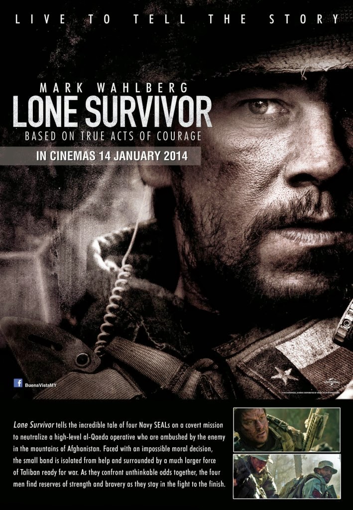 Ocean Blue: MOVIE: Lone Survivor - Synopsis & Trailer