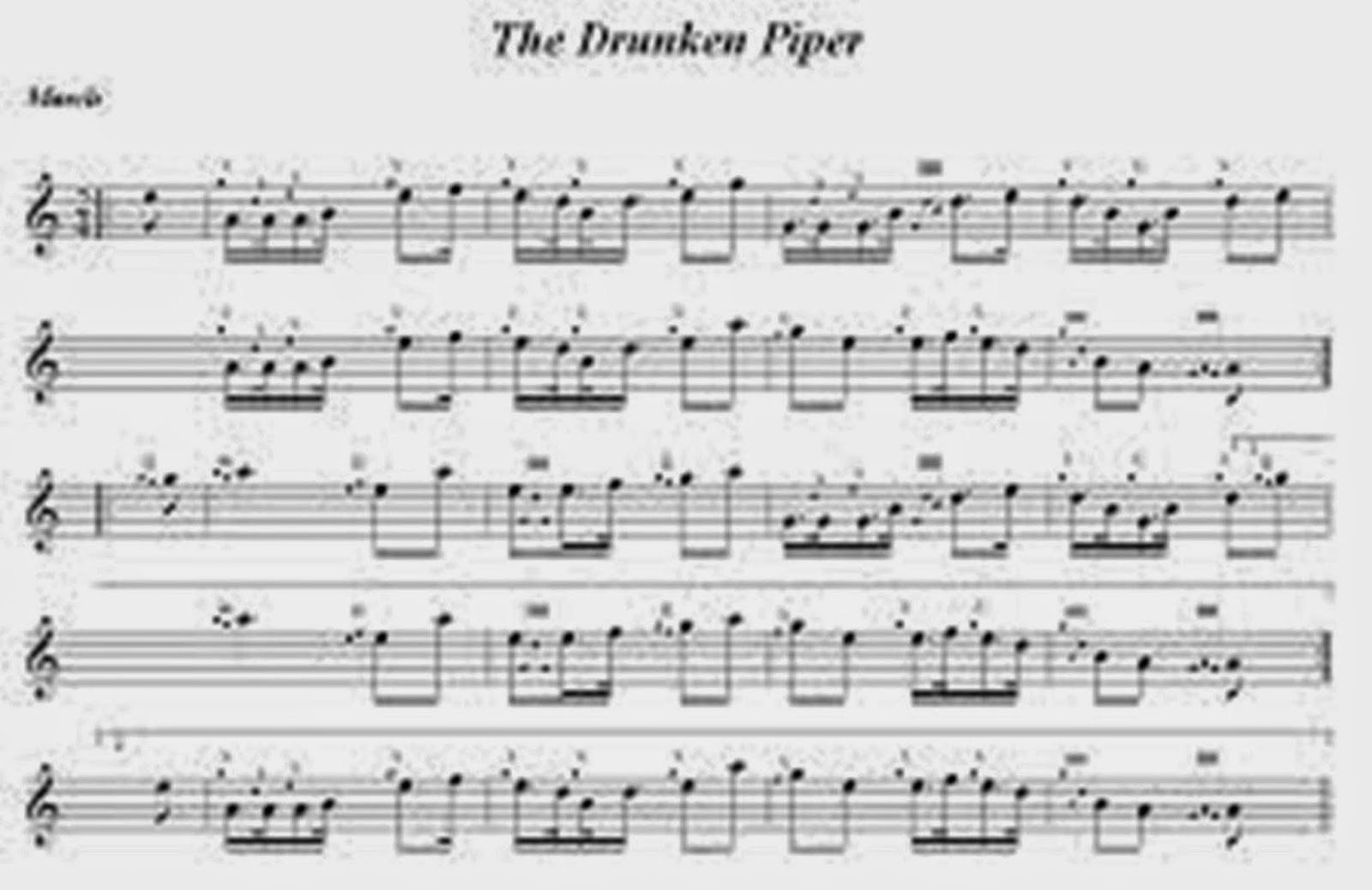 The Calum Maclean Project: The Drunken Piper