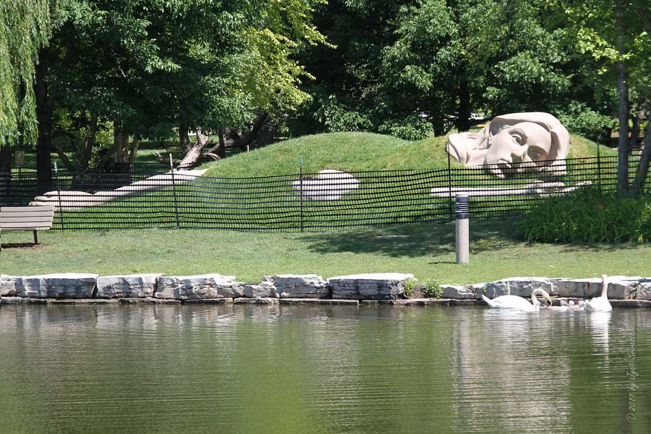 Public Art in Chicago: Schaumburg [ Awaking Muse - by Don Lawler and ...