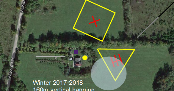 Pattern and Match: Hanging a Top Loaded 160 Meter Vertical From the Big ...