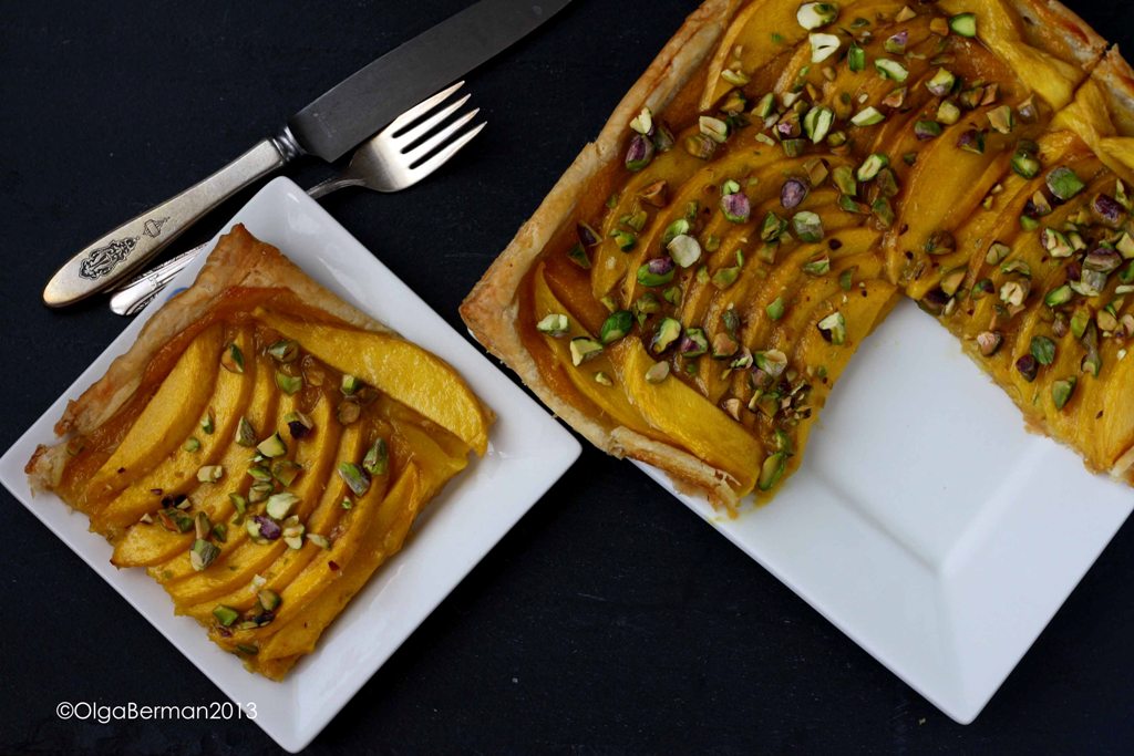 Mango & Tomato: Mango Tart with Crystallized Ginger & Pistachios: Mango ...