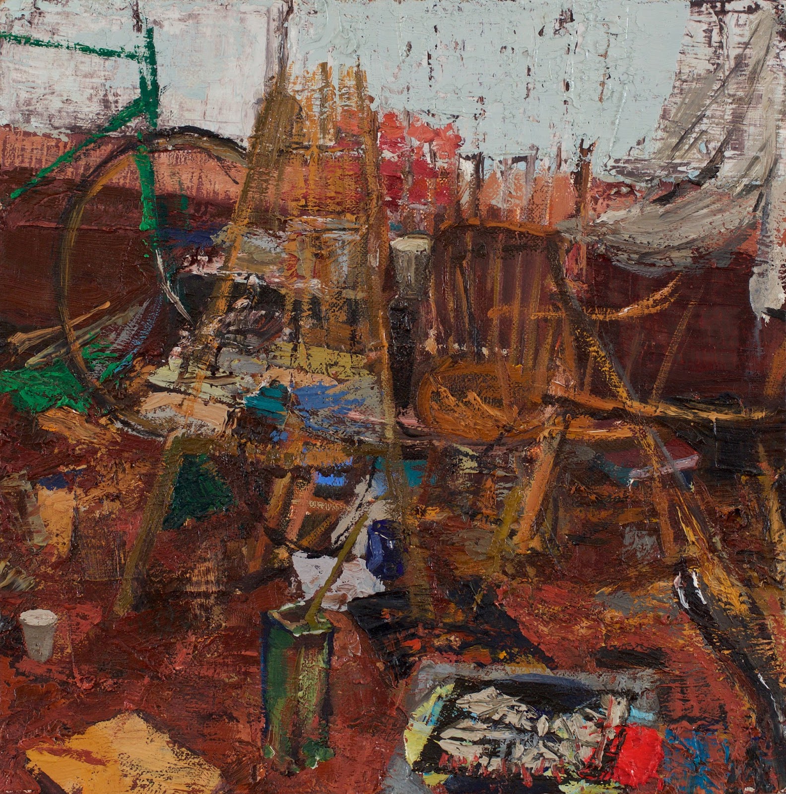 gideon bok's new paintings