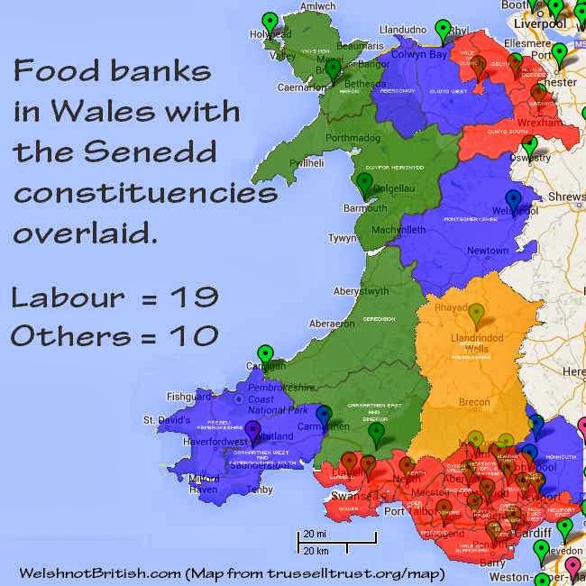 WelshnotBritish.com: Food banks