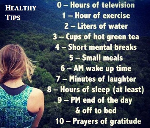 HEALTHY TIP METHOD TO FOLLOW DAILY | Health Tips