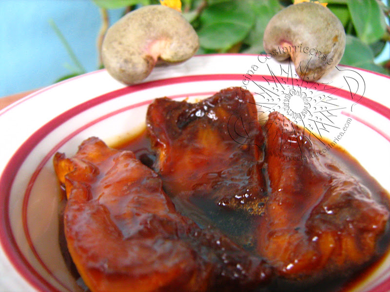 Cocina Costarricense: conserva de marañón