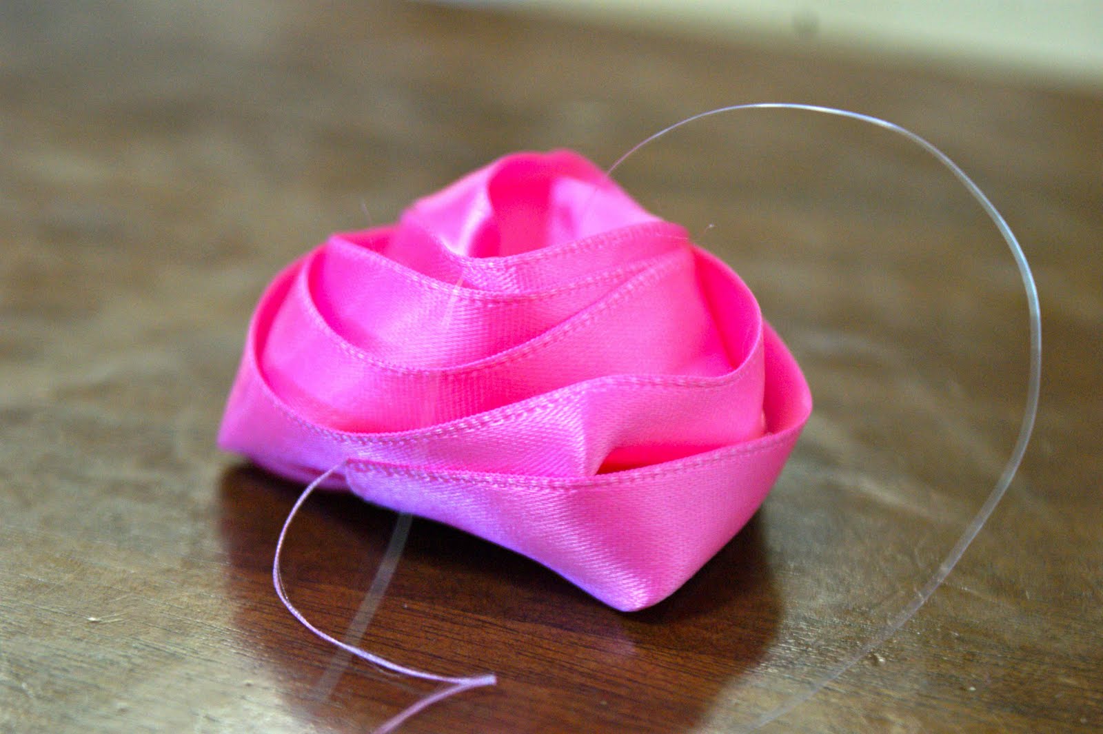 Something About Katie: Ribbon Flower Tutorial