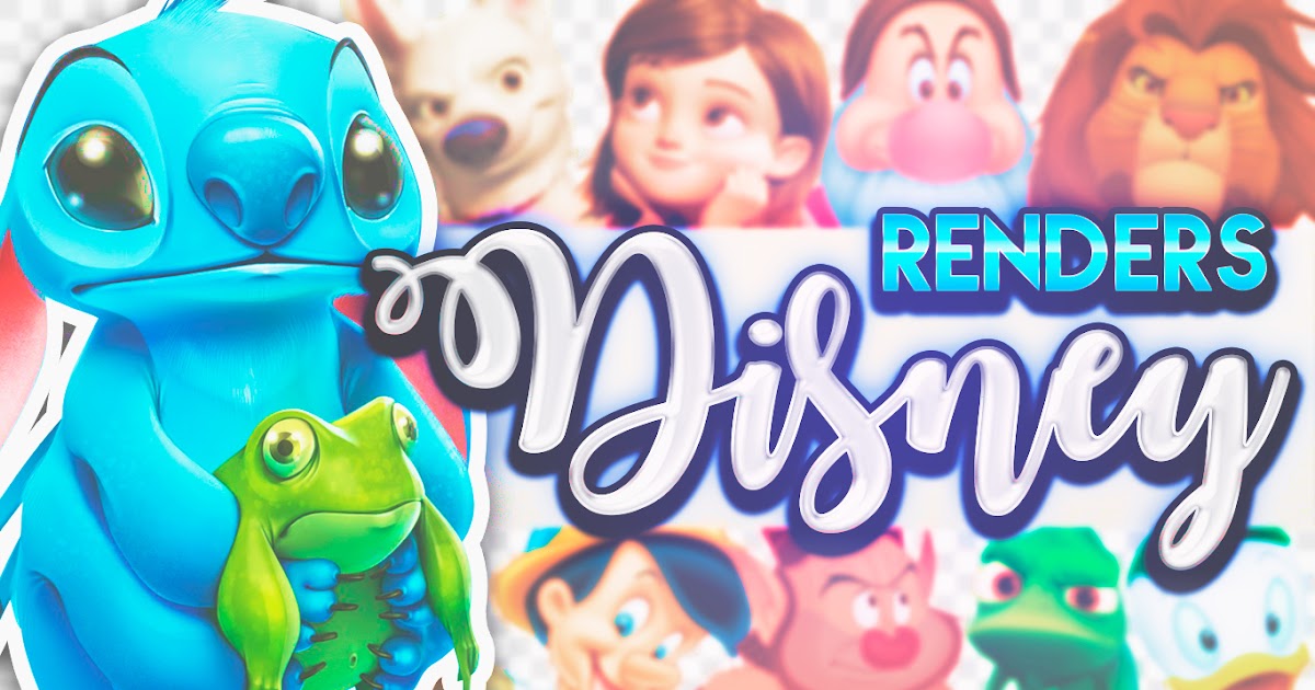 TᴜᴛᴏᴢᴢPᴀᴛᴛ ♡: 👑 DISNEY RENDERS PACK + CHIBI RENDERS 🌸
