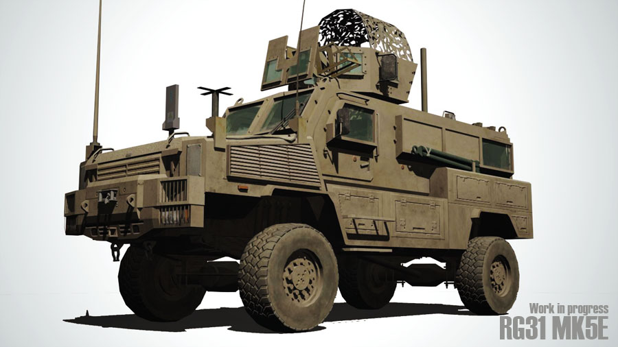 MRAP - RG-31 Mk5E の開発中画像が公開 | 弱者の日記^^ - Arma 3 MODとアドオン紹介