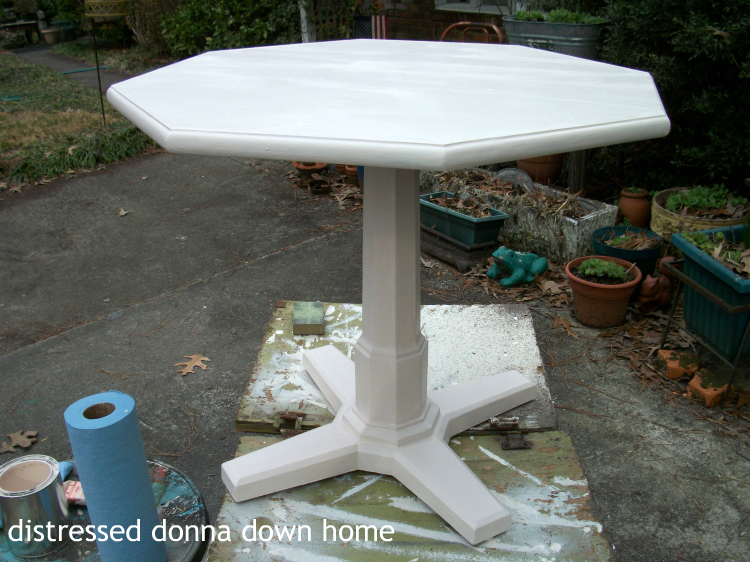 Distressed Donna Down Home: Bermuda Sand Or Is It?