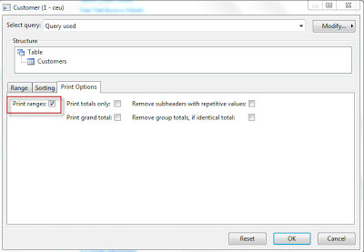Fandy Xie's Dynamics AX Blog: How to force using code printing ranges ...