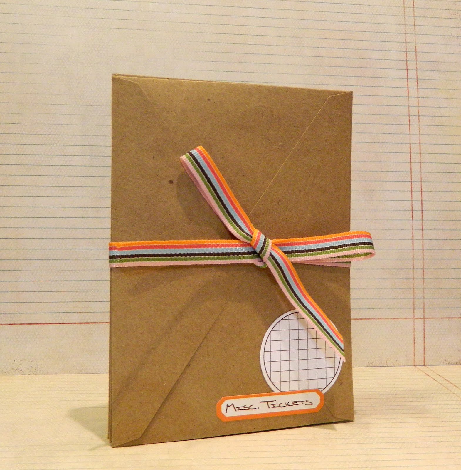 The Scrappy Tree: Envelope Accordion Book