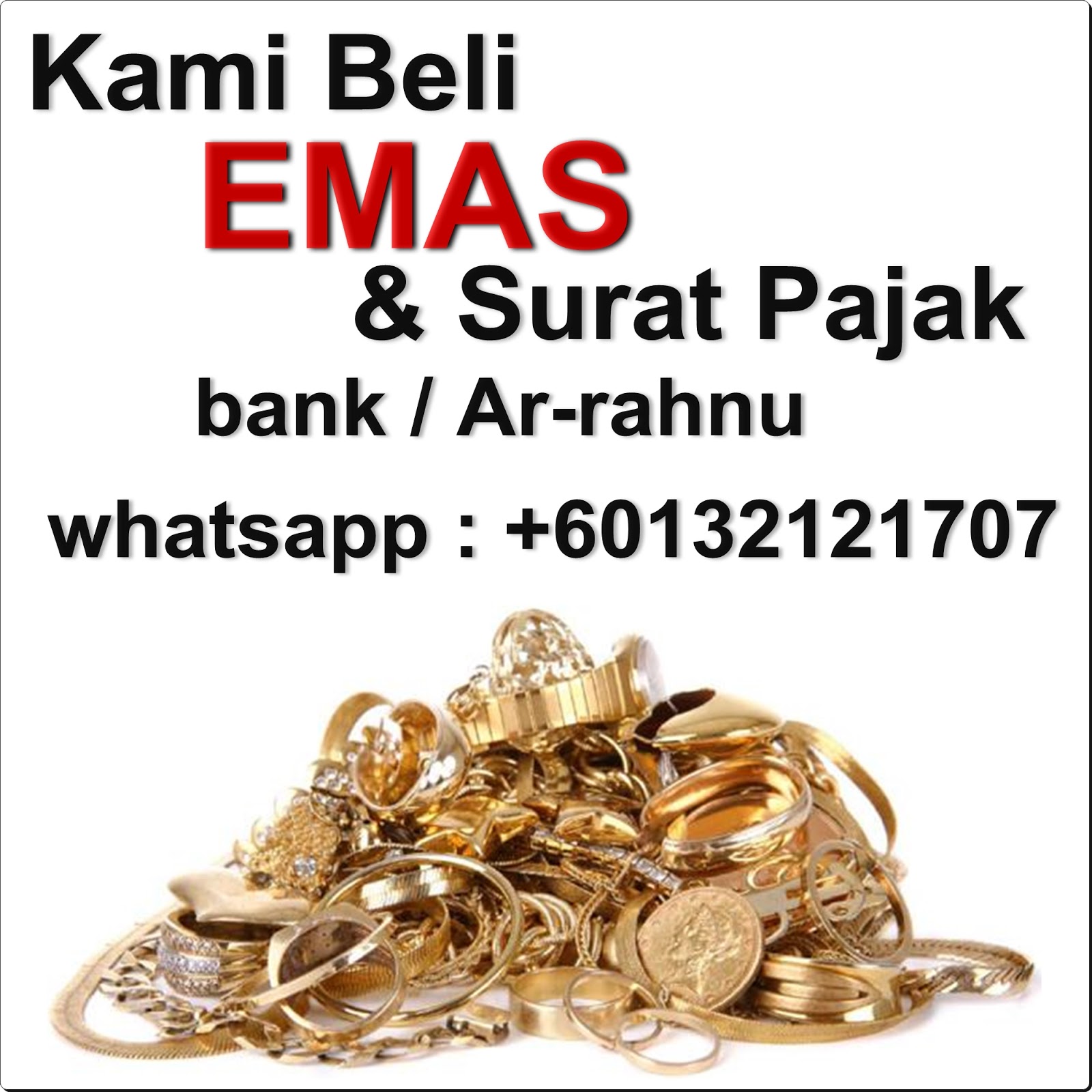 Kedai Emas SA Jewellery - 0132121707: Kami Pembeli Emas Terpakai dan ...