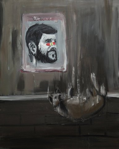 Art Splash: Hesam Rahmanian - Till the End of Dawn - Paradise Row - London