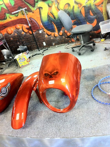 Online Motorcycle Paint Shop: Recent paint jobs by Time Warp