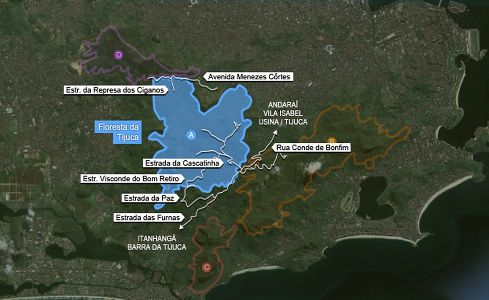 Parque Nacional da Tijuca - Setor Floresta da Tijuca - Diário de um ...