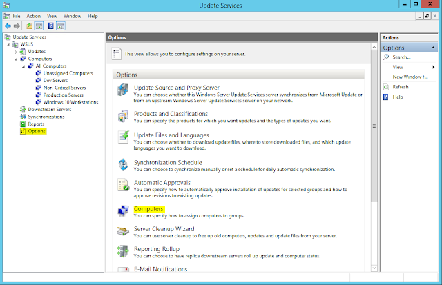 Configure WSUS Computer Groups - The ID10T Manual