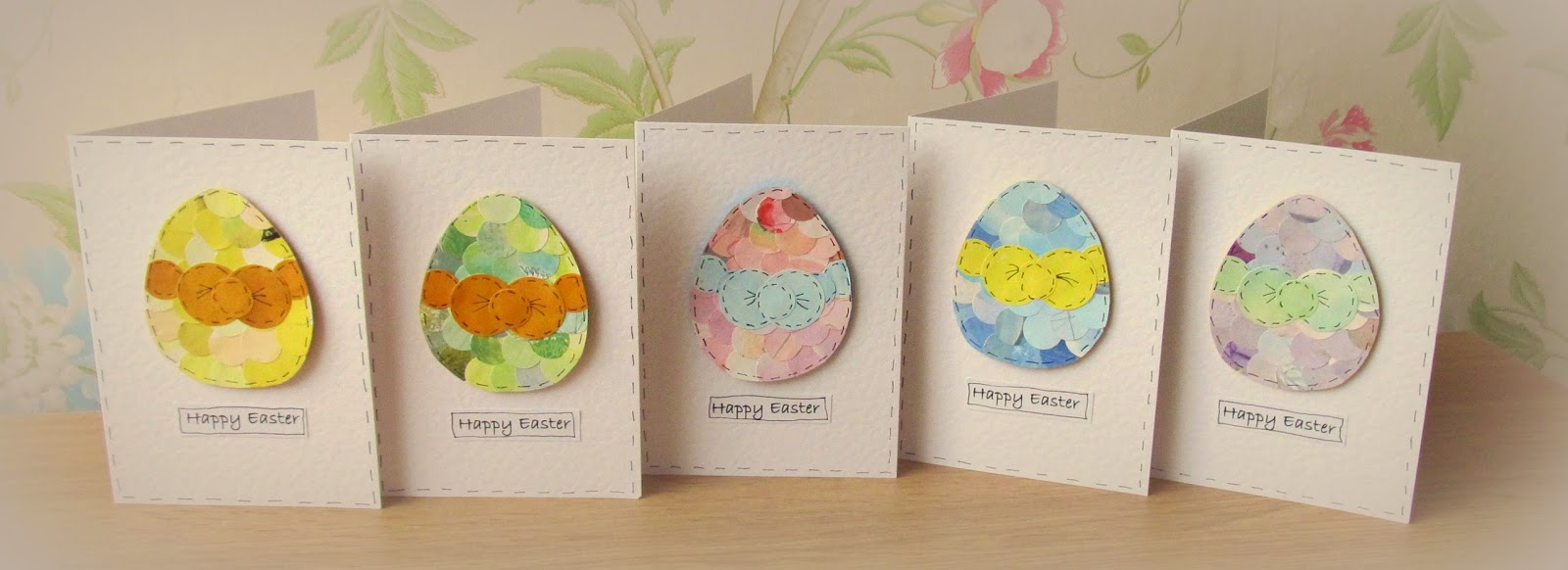 Pink Flamingo Handcrafting ...: Easter Egg Greeting Card Tutorial