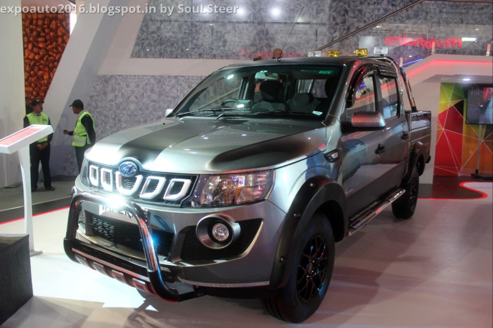 Auto Expo 2016 by SouLSteer: Mahindra Imperio Double Cabin customized ...