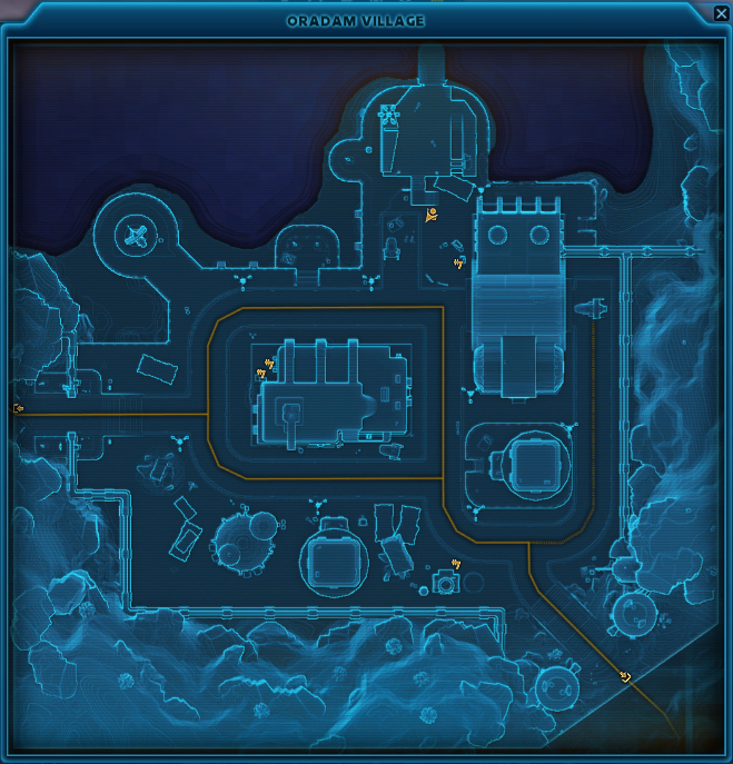 Mapa Ord Mantell - swtor español