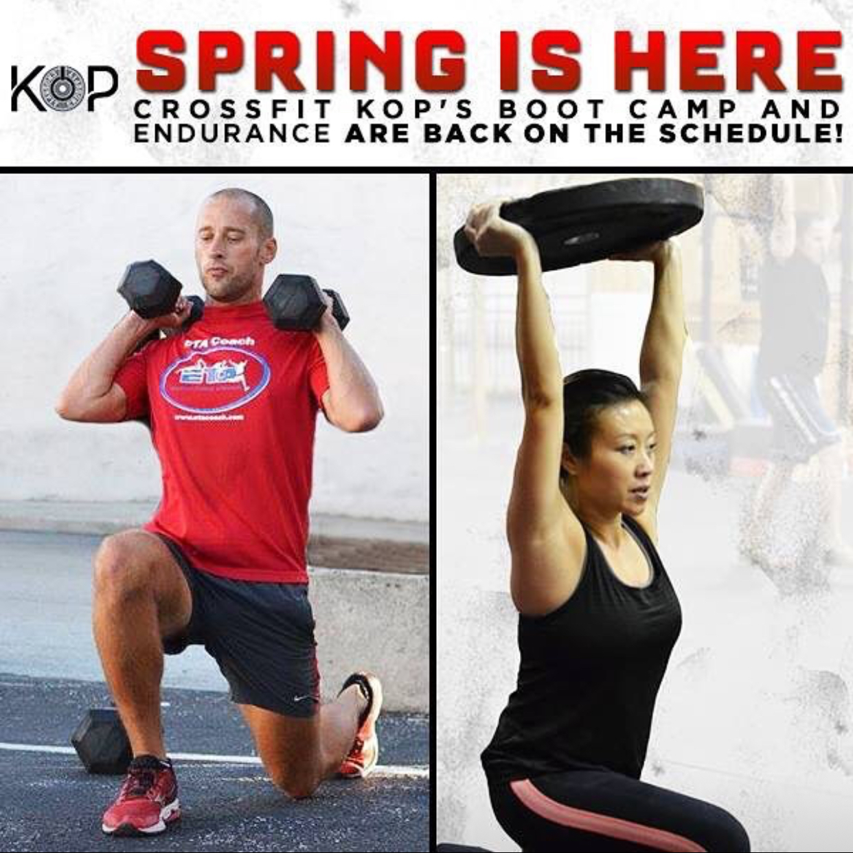 CrossFit KOP: Boot Camp and Endurance are back on the Schedule for Spring