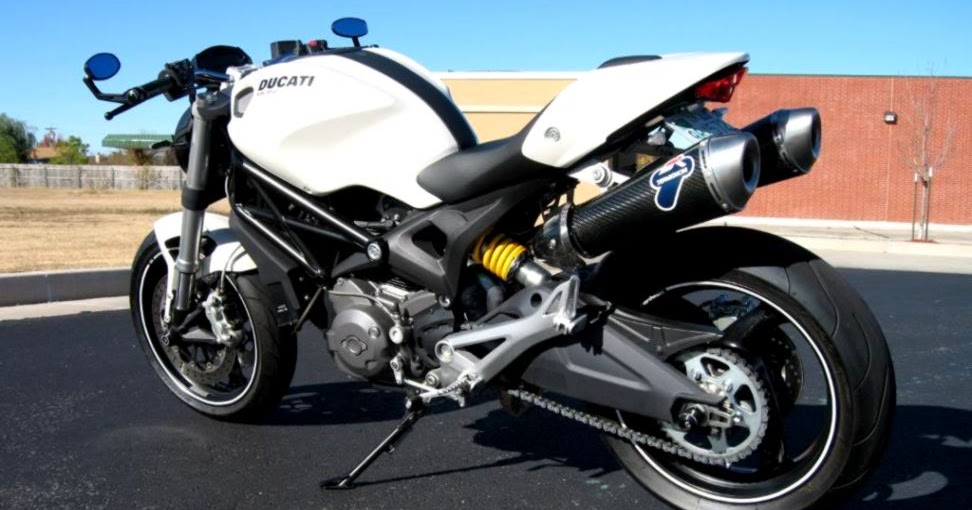 Ducati Monster 696 White Hd Wallpaper | Important Wallpapers