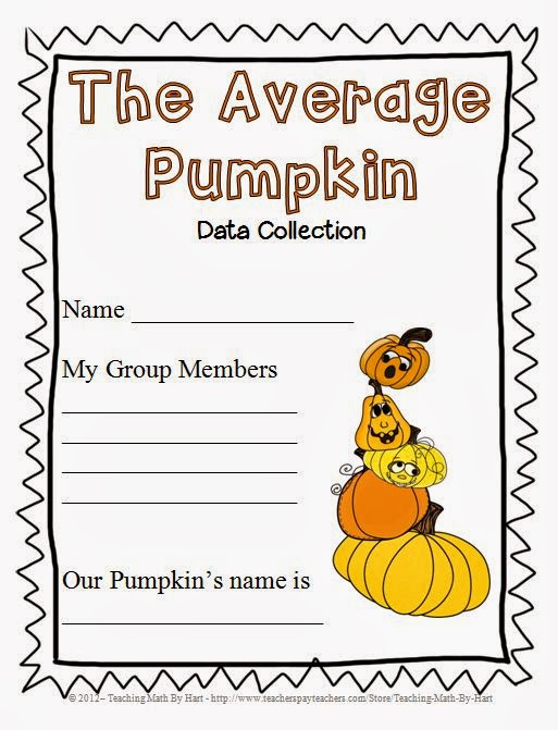 Teaching Math by Hart: Pumpkin Math - Day 1