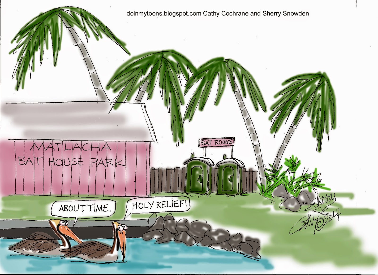 DoinMyToons: Bat House Park