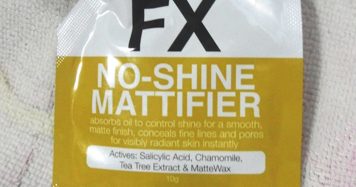 The Beauty Banana: QUIX FX NO-SHINE MATTIFIER﻿ Review