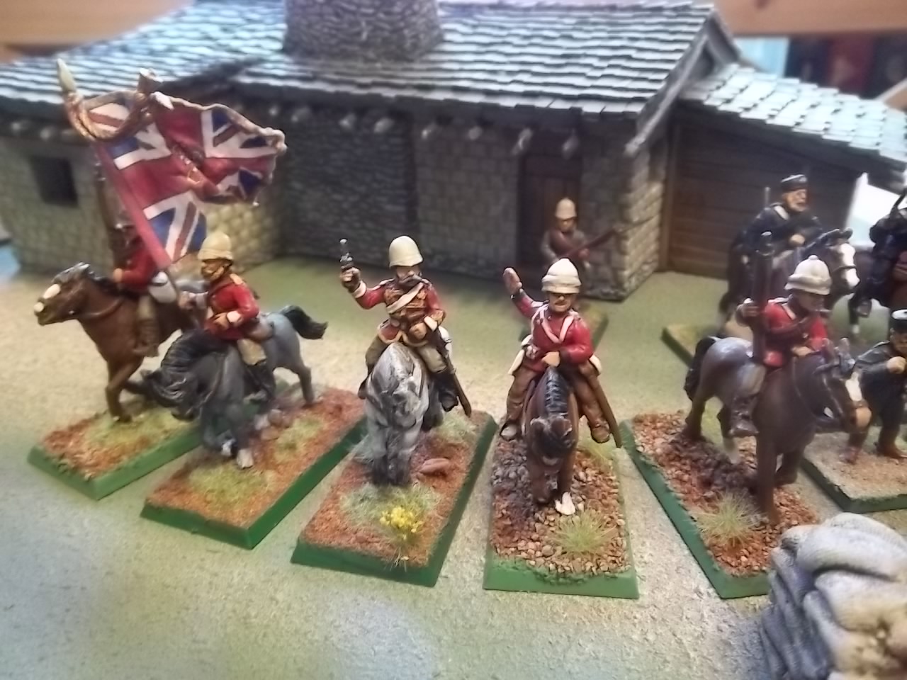 Stepman3 Wargaming: More shots Of Colonial Brits...28mm