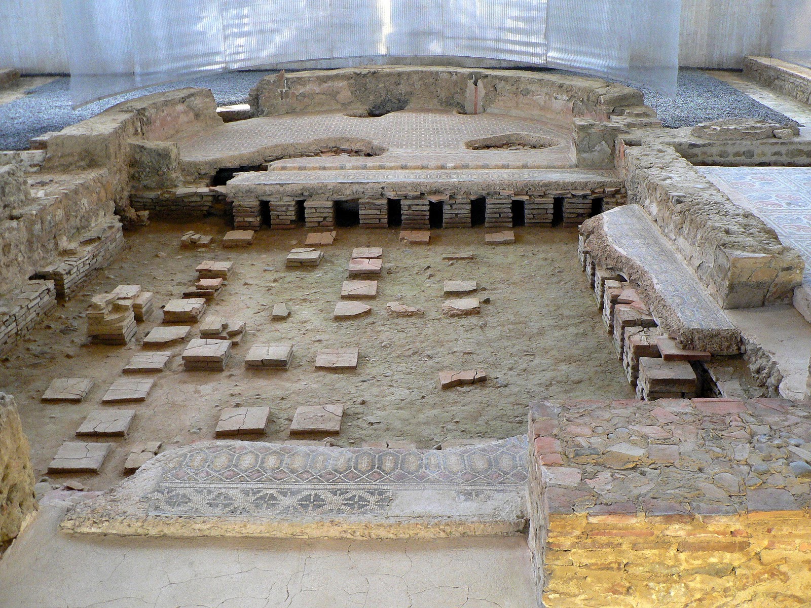 vivir el arte: La villa romana de La Olmeda