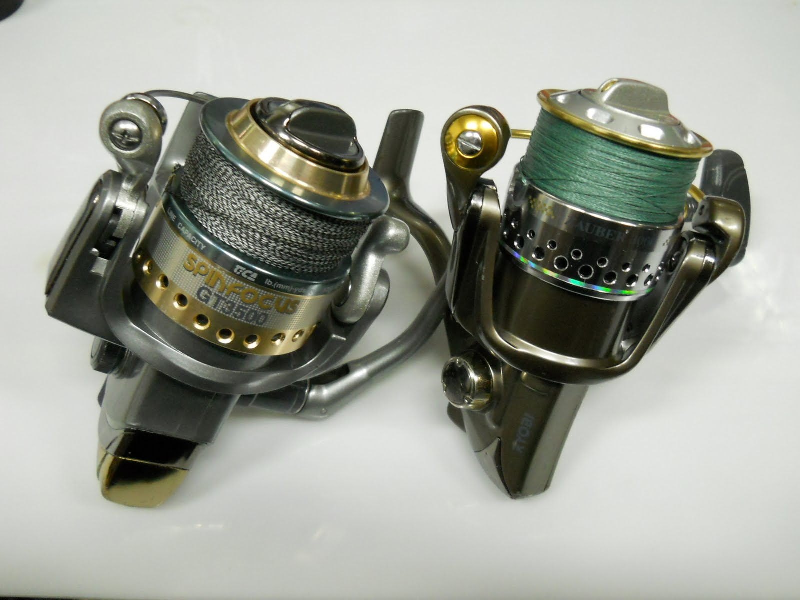 RYOBI ZAUBER 3000 & TICA SPINFOCUS GT3500 ~ Xeno Reels Service And Repair