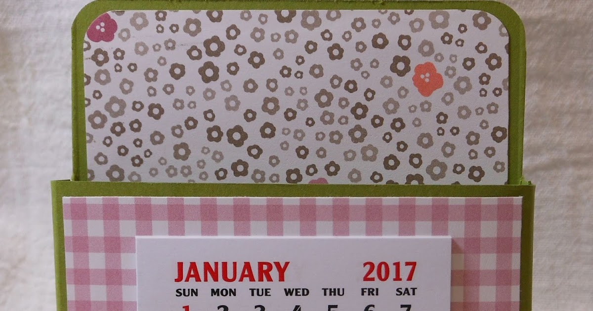 Stamps Well With Others: Post-It Easel Calendar
