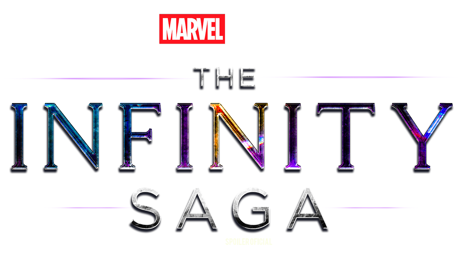 Marvel Spoiler Oficial: THE INFINITY SAGA Logo PNG - Marvel Studios BY ...