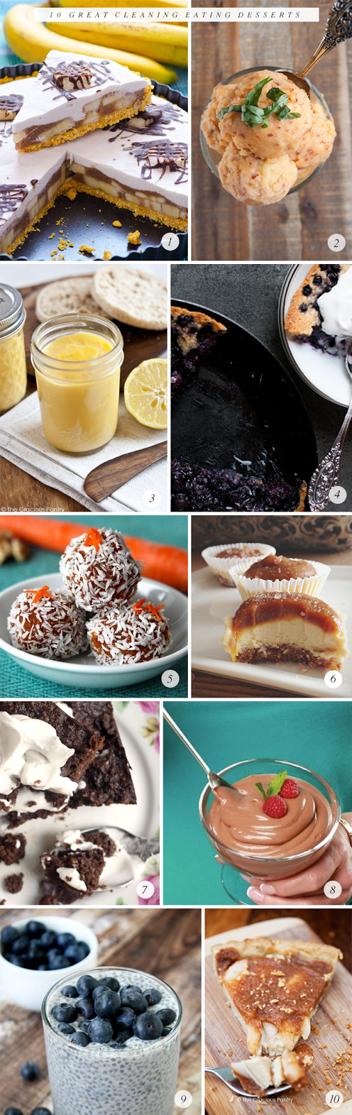 Bubby and Bean ::: Living Creatively: 10 Great Clean Eating Desserts ...