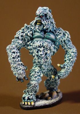 Menace Miniatures: A Quickly Painted Yeti