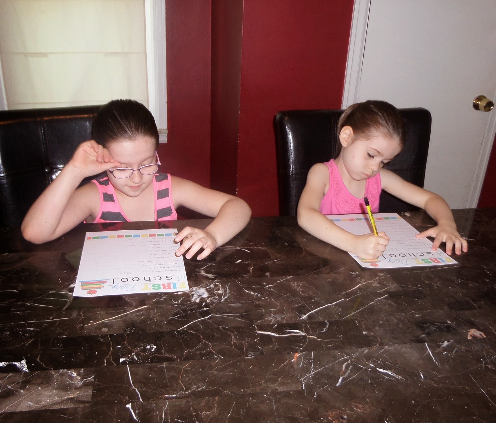 Our 3 Little Arrows: Our First Day of School