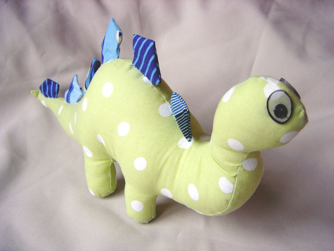 little black teapot: Stuffed Dinosaur