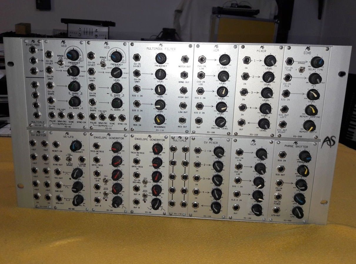 MATRIXSYNTH: ANALOGUE SYSTEMS RS INTEGRATOR analog modular synthesizer