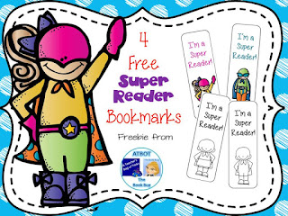 The Book Bug: Super Reader Bookmarks