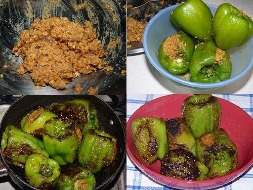 Edible Entertainment: Stuffed Spicy Capsicum | Cooking With Kin #13#