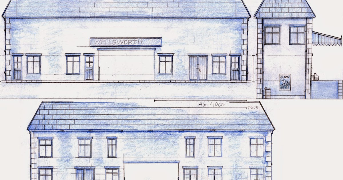 SodorModelRailroading: Blueprints: Wellsworth Station
