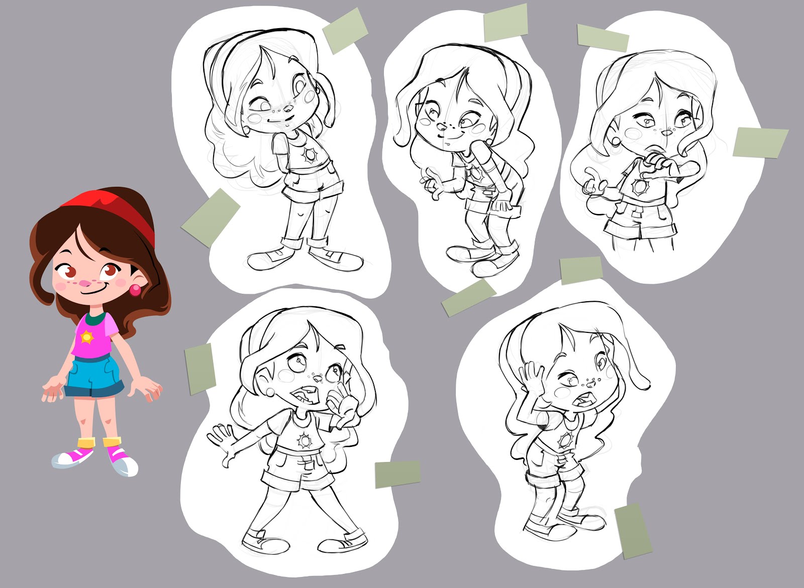 Trabalhos: Model Sheet