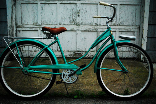Caitlin Anne: Restored 1960's bicycle