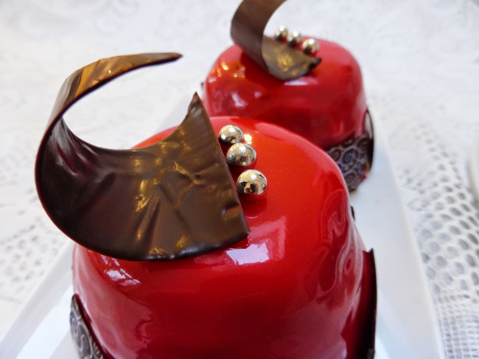 Strawberry Chocolate Entremet – Recipe