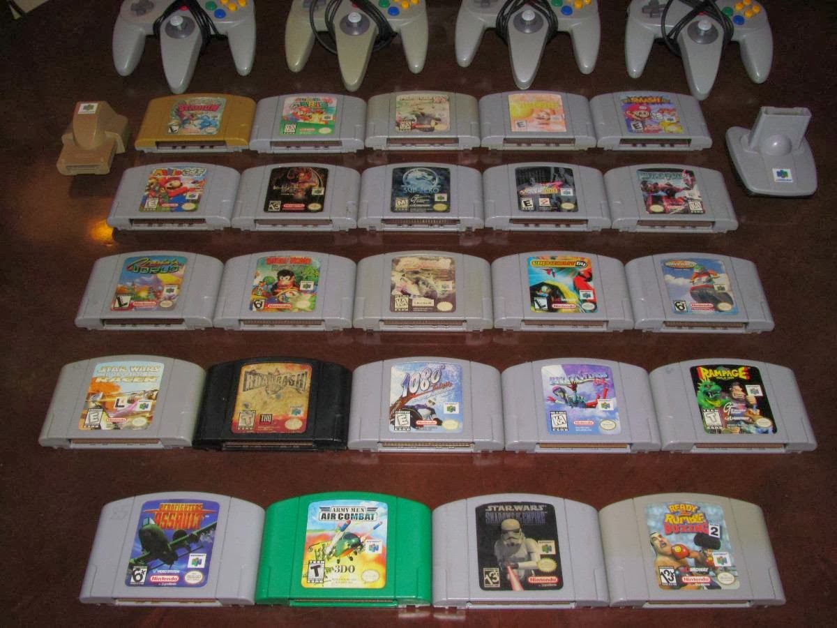 Nintendo 64 + 276 ROMs + Emulador | Gamer Antigo