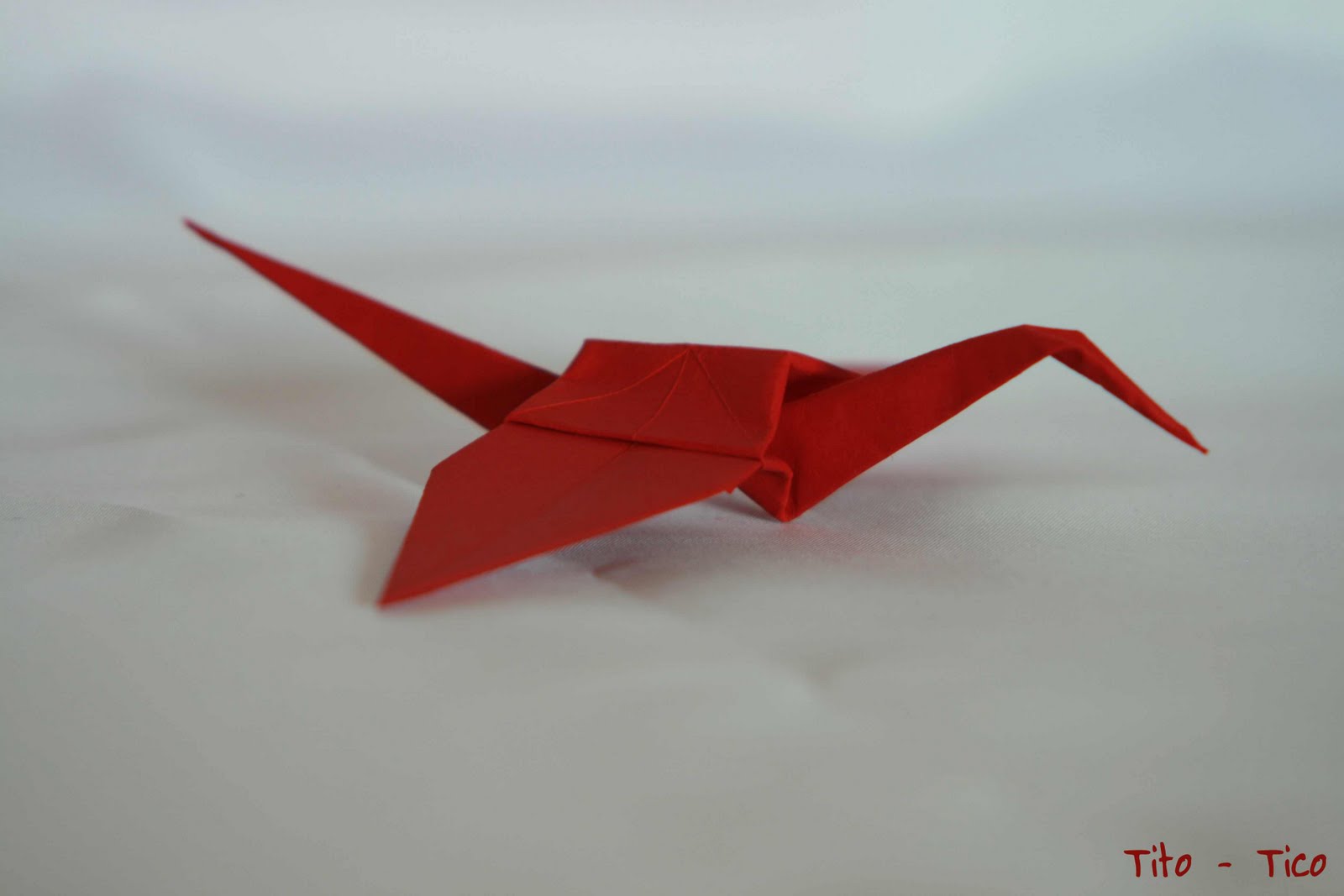 Tito - Tico: Grulla Origami
