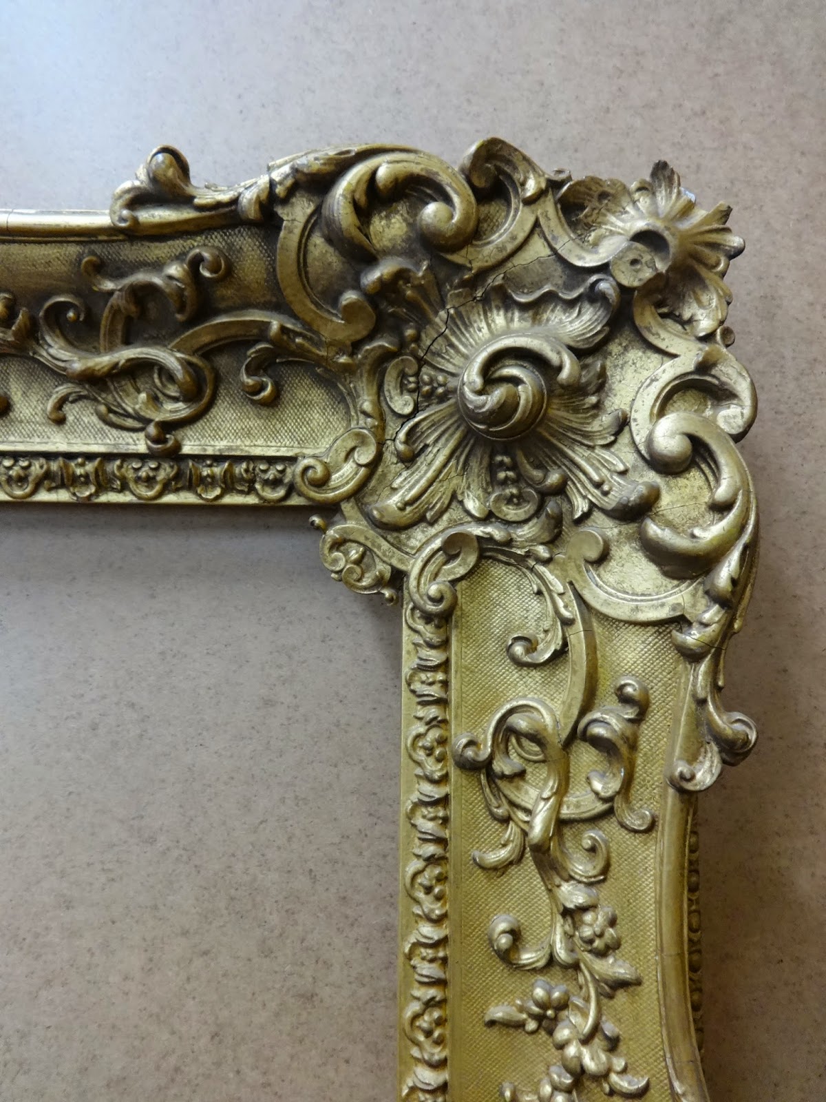 Antique Frame Sale: A Victorian Ornate Swept Louis XV Frame