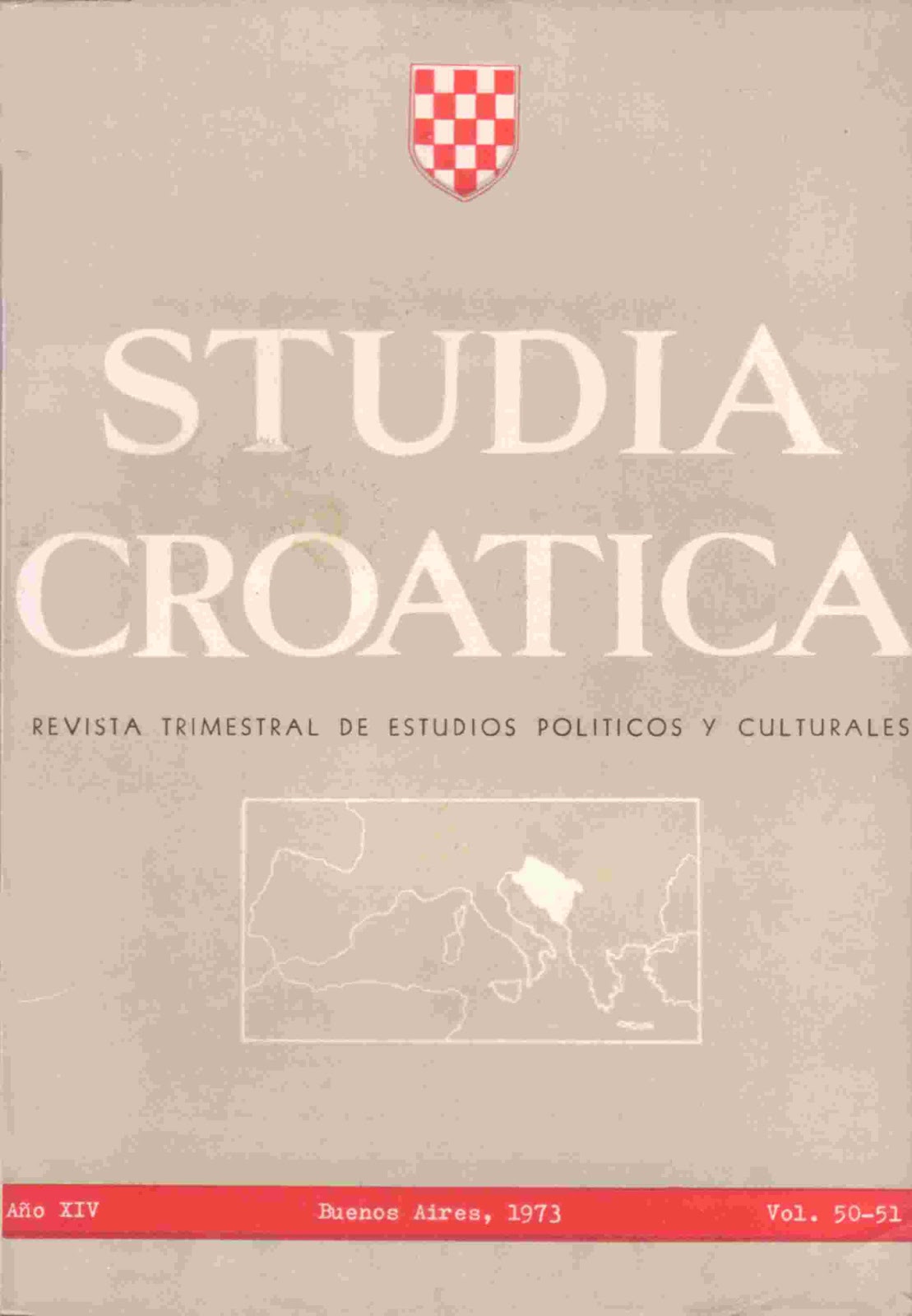 Studia Croatica: Studia Croatica, Año XIV – Julio – Diciembre 1973- Vol ...