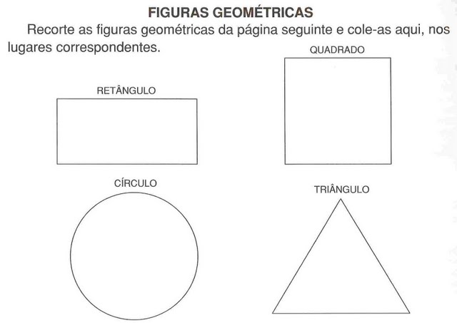 Figuras Geometricas Para Cortar Y Pegar Material Para Maestros Planeaciones Exámenes