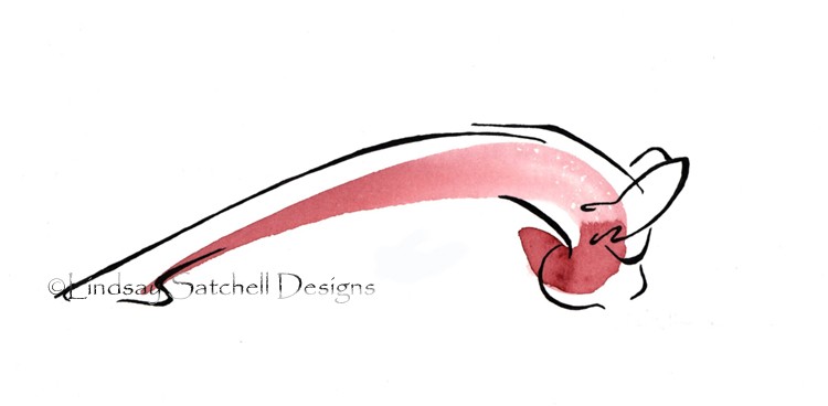 The Elegant Klutz: Matsyasana or "Fish Pose"